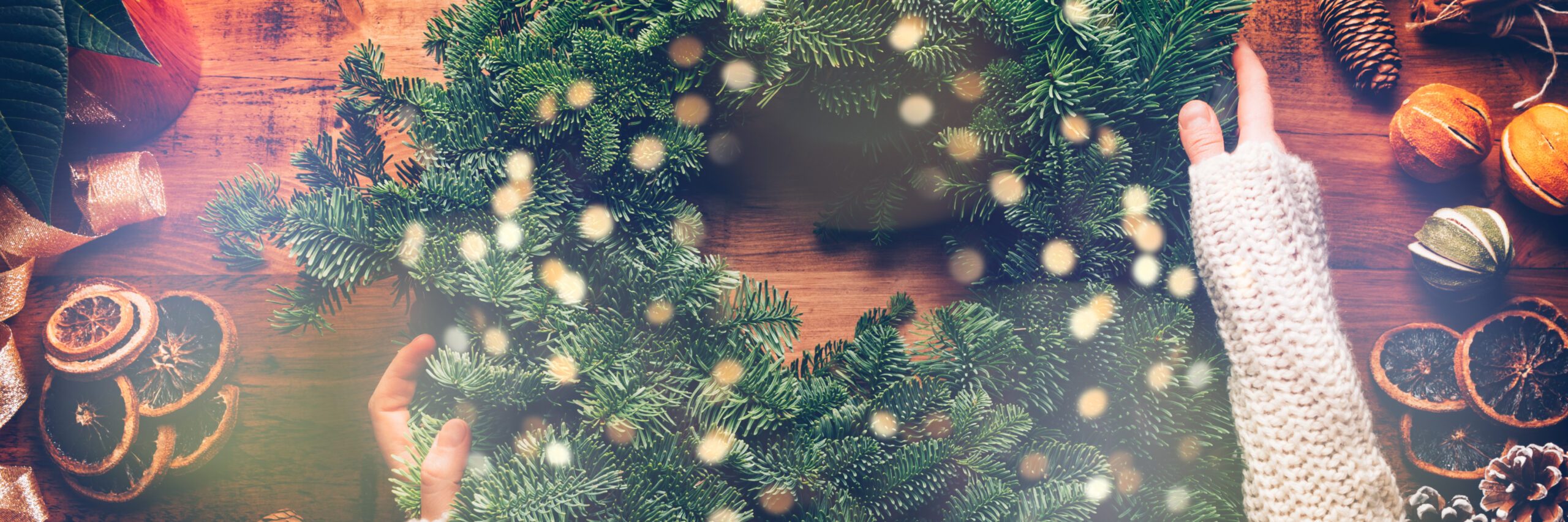 Annual Holiday Wreath Making with Abby Peck - Waverly Community House
